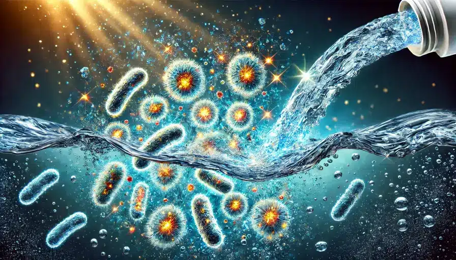 Bacteria Treatment with Crystal Water